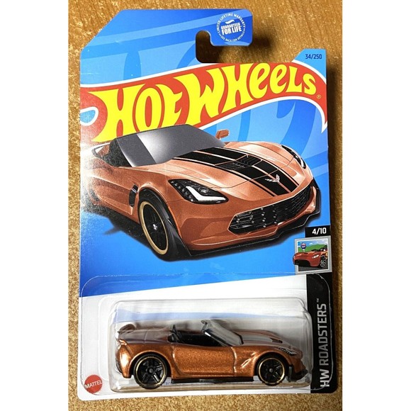 Hot Wheels | Toys | 223 Hot Wheels 34 Corvette C7 Z06 Copper | Poshmark